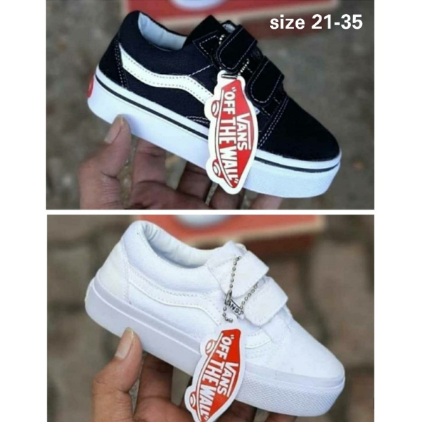 Jual SEPATU VANS1 ANAK BABY PUTIH PEREKAT LAKI LAKI PEREMPUAN SEPATU ...