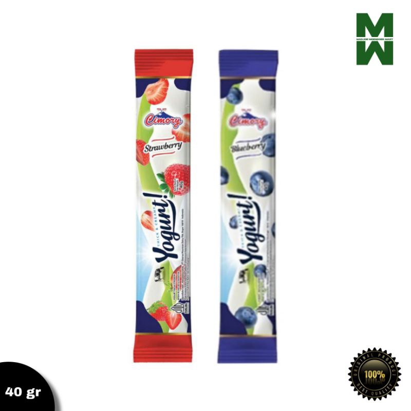 Jual Cimory Yogurt Squeeze Stick Rasa Blueberry / Strawberry 40g ...