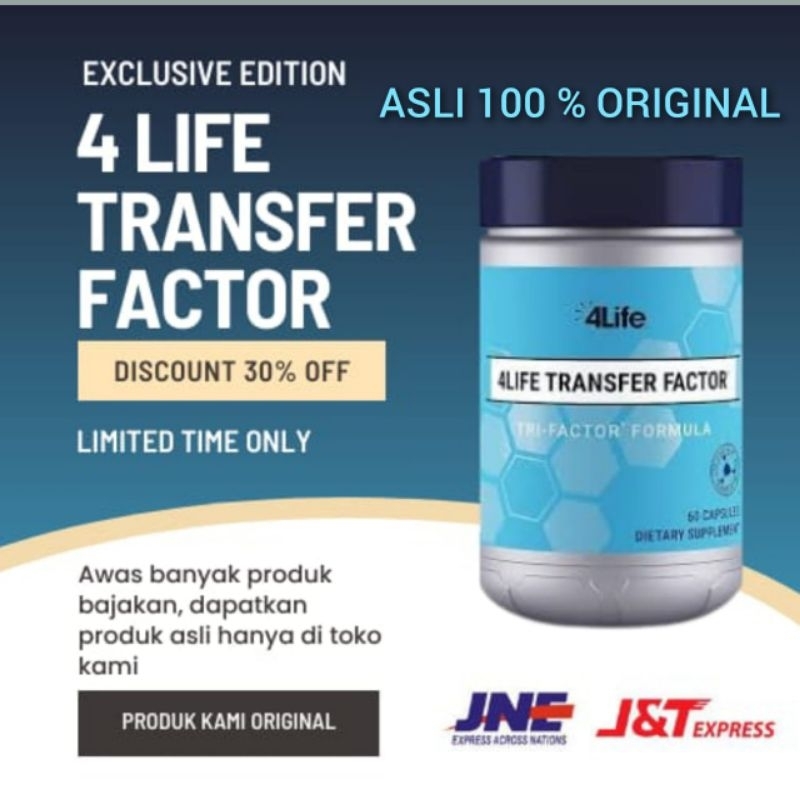Jual 4Life Transfer Factor TRI / TRI Factor Formula Asli Original ...