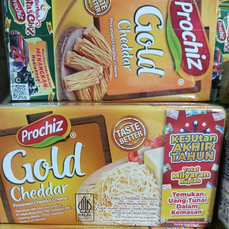 Jual Procis gold ceddar 160gr | Shopee Indonesia