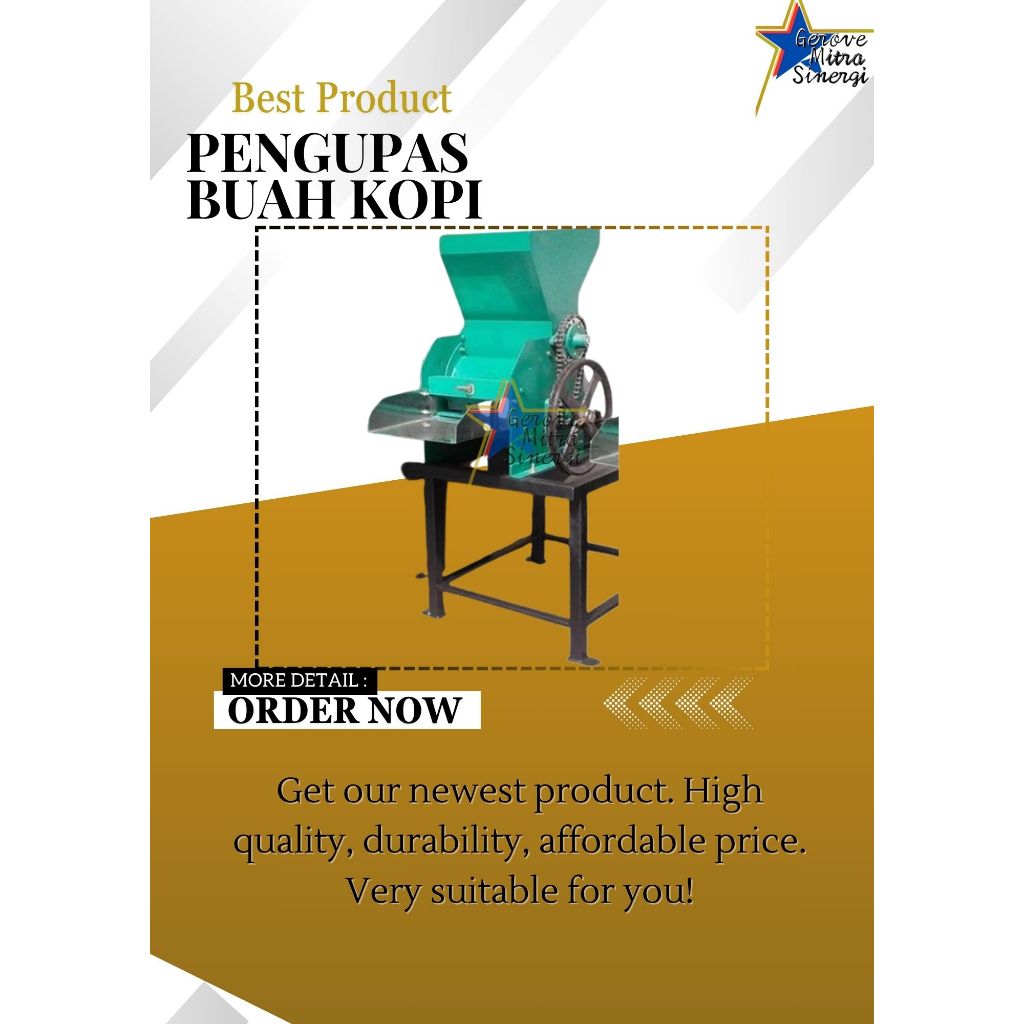 Jual Mesin Pulper Kopi 50kg/Proses - Mesin Pengupas Kopi - Peeler Kopi ...