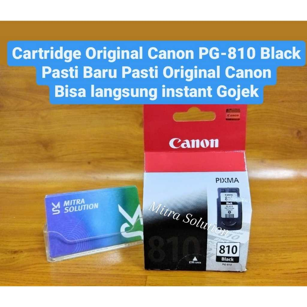 Jual Canon PG 810 Black Hitam Original PG810 Pg-810 PG 810 Original ...