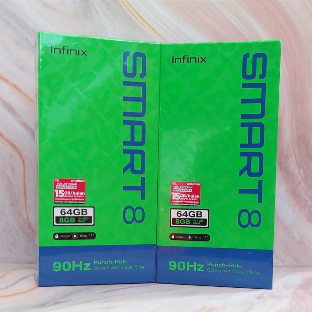 Jual Infinix Smart 8 4/64GB- Up to 8GB Extended RAM NOREPACK | Shopee ...