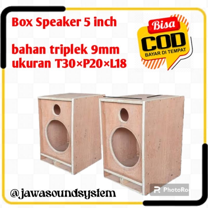 Jual Box Speaker 5 Inch subwoofer | Shopee Indonesia