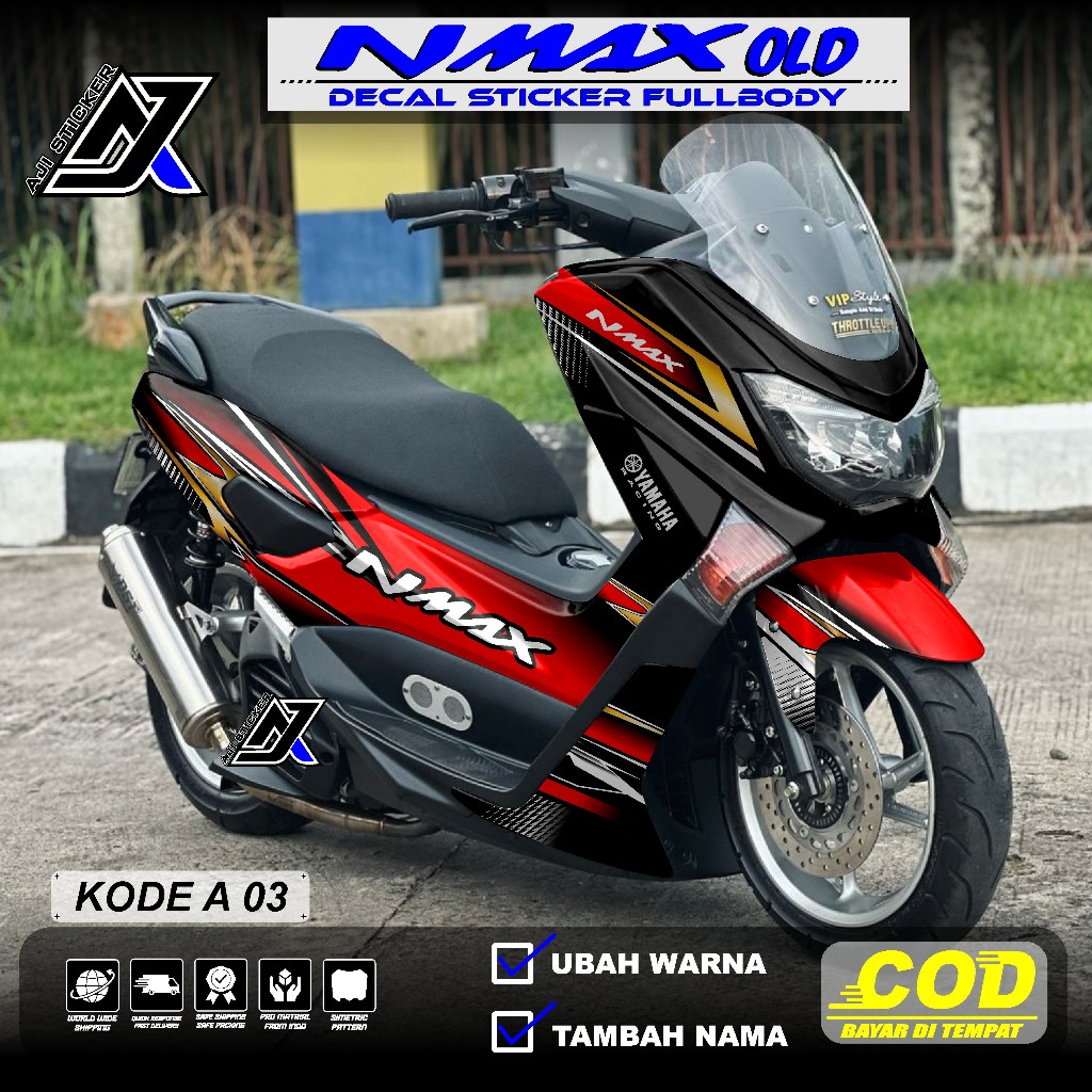 Jual Decal Stiker NMAX Old Full Body - Striping Nmax Old Full body ...