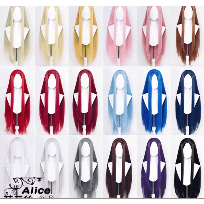 Jual READY Alice manmeiwig - Base Belah tengah 100 cm wig cosplay ...