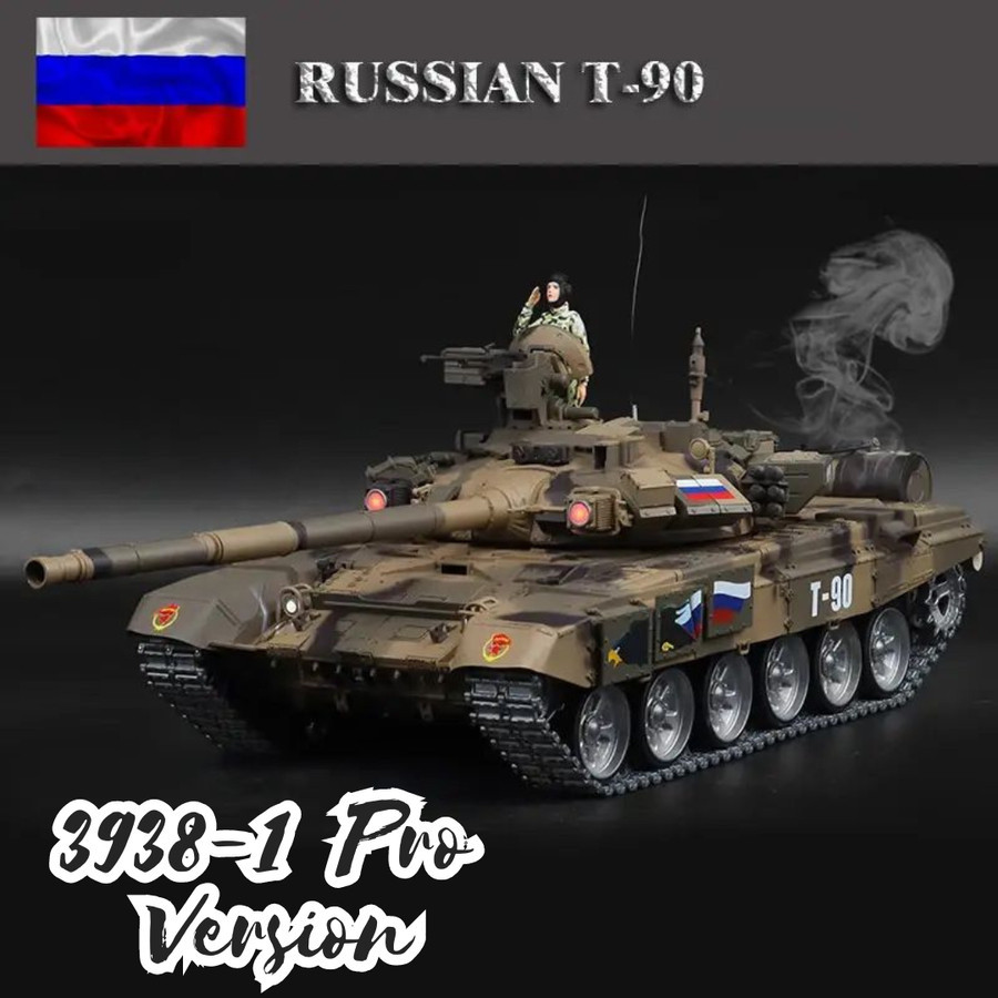 Jual RC Tank Henglong Rusia T90 T-90 Russian Metal Track 3938-1 Infra Red Ver6.0 | Shopee Indonesia