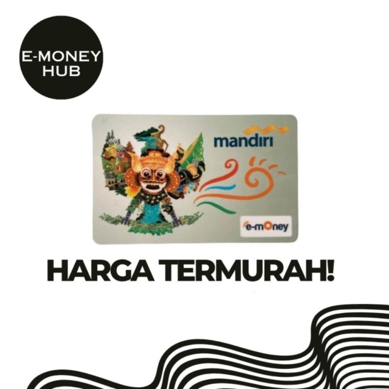 Jual Emoney Mandiri eToll Limited Edition Garuda Barong | Shopee Indonesia