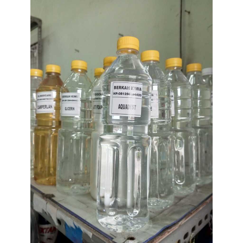 Jual AQUADEST 1 LITER | Shopee Indonesia