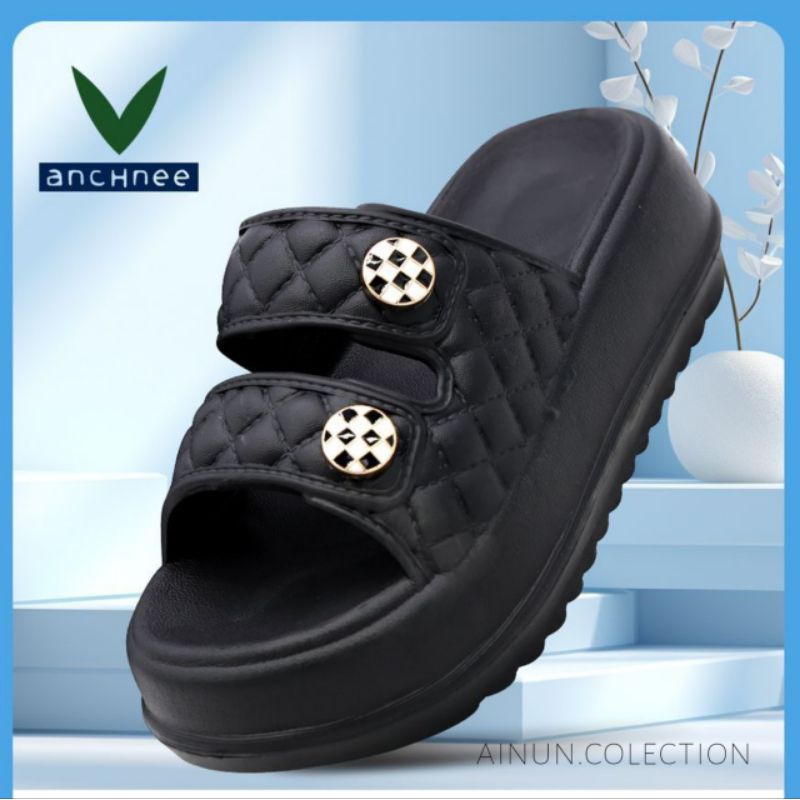 Jual Sandal wedges premium wanita sandal jelly ban 2 Eva Rubber terbaru ...