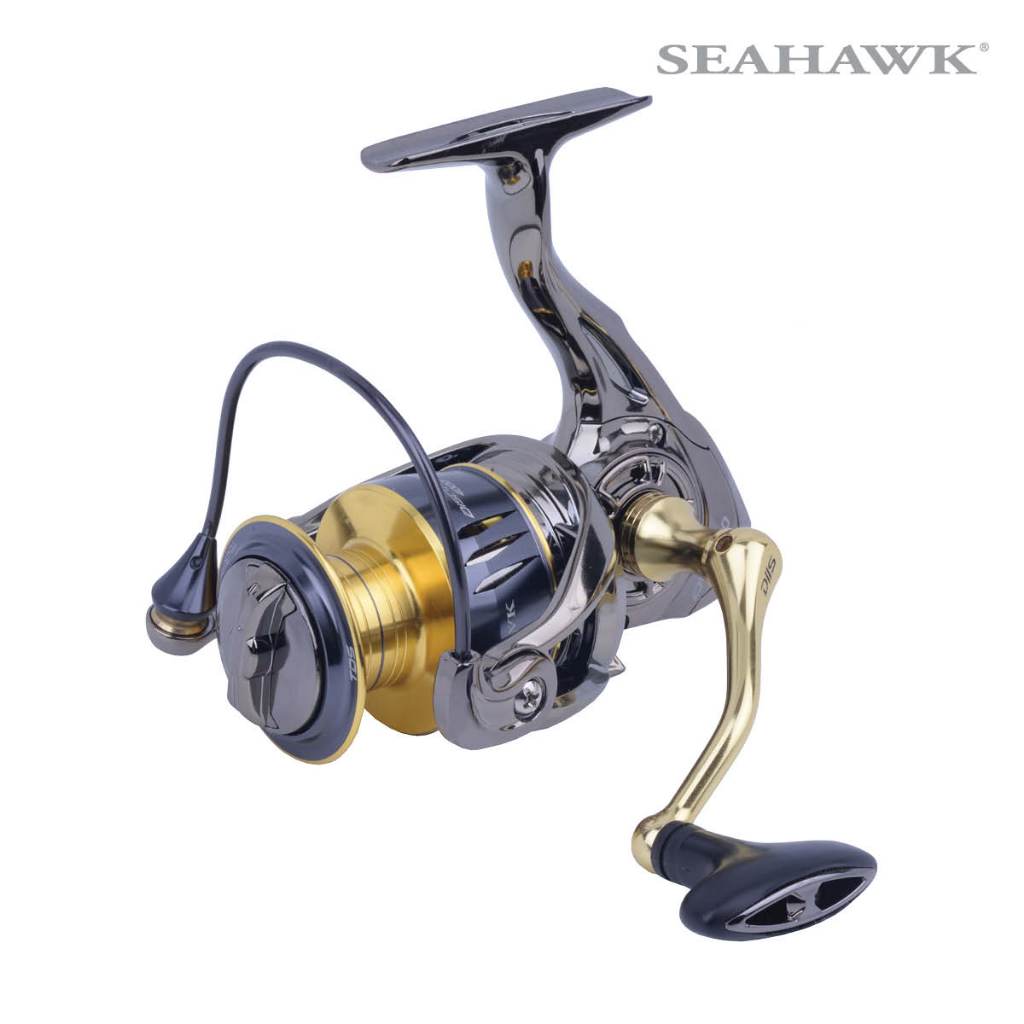 Jual Reel Spinning Seahawk Discovery 1000 2000 3000 4000 Power Handle ...