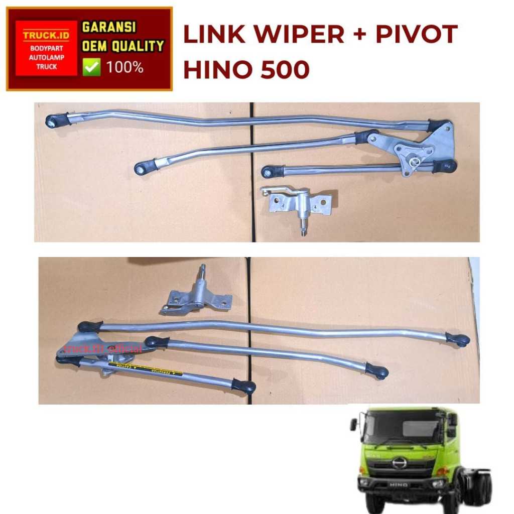 Jual WIPER LINK BRAKET DUDUKAN WIPER LINK WIPER HINO 500 + PIVOT ...