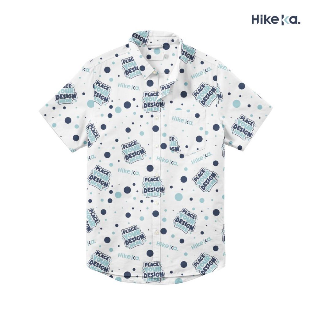 Jual Kemeja Custom Model Kerah Formal Full Print Pria dan Wanita ...