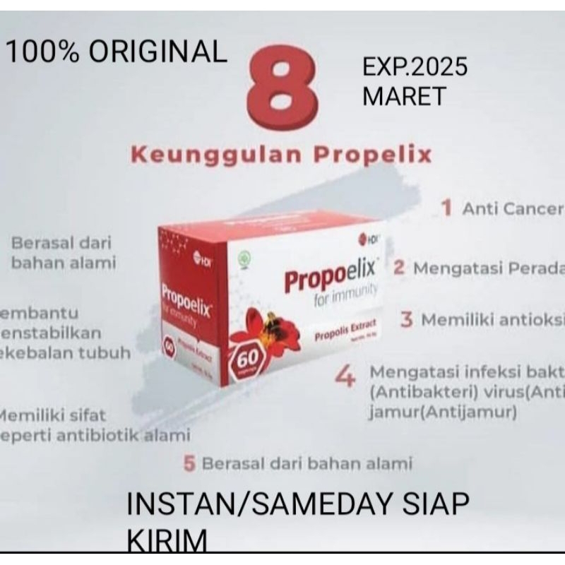 Jual propoelix for immunity 60 kapsul maret 2025 | Shopee Indonesia