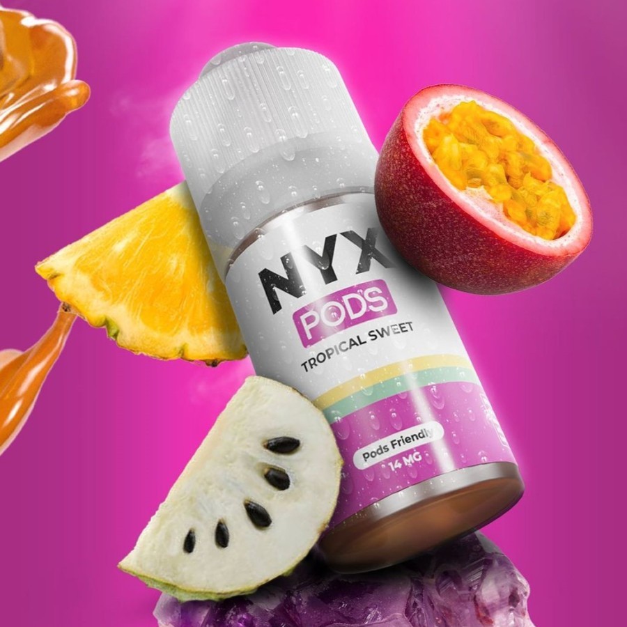 Jual Liquid NYX Tropical Sweet Pods Friendly 14MG 30ML | Shopee Indonesia