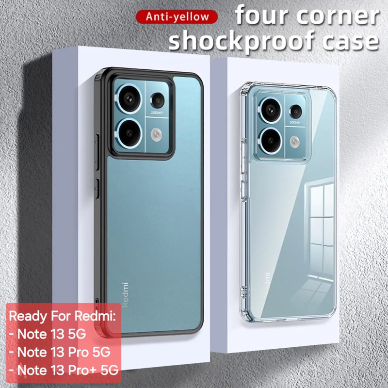 Jual Casing Redmi Note 13 5G | 13 Pro 5G | 13 Pro+ 5G Hybrid Case ...