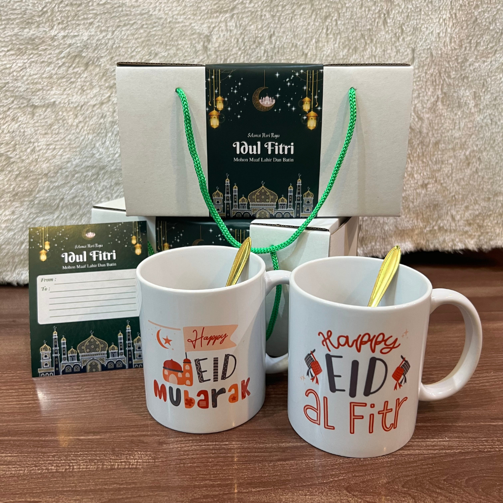 Jual BOXOFSEASON Hampers Mug Couple Lebaran Idul Fitri / Lebaran Mug ...