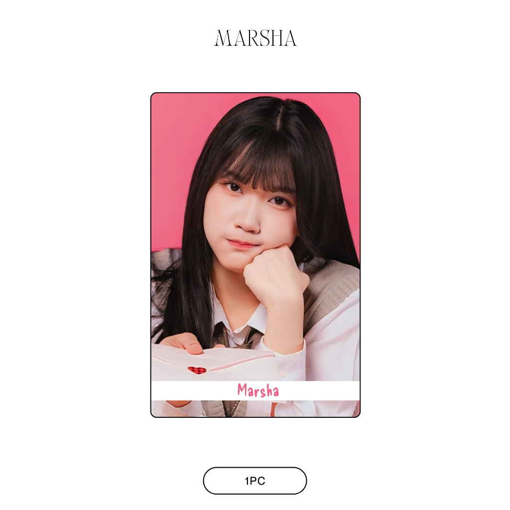 Jual PHOTOCARD JKT48 LOVE LETTER (HARGA 1 PCS + LAMINASI 2 SISI) JPOP CARDS IDOL UNOFFICIAL ADEL ...