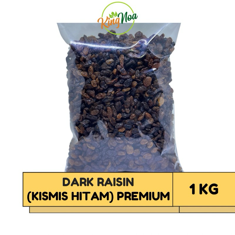 Jual KISMIS HITAM / DARK RAISIN SULTANA PREMIUM 1 KG | Shopee Indonesia
