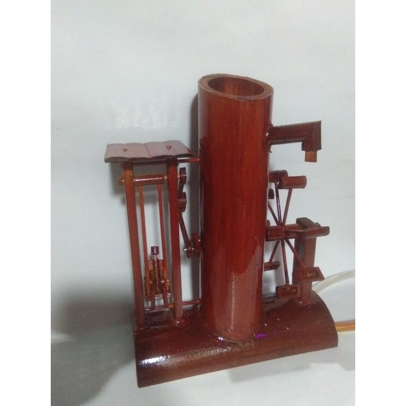 Jual Kincir air bambu ayunan untuk hiasan dekorasi kolam ikan akuarium ...