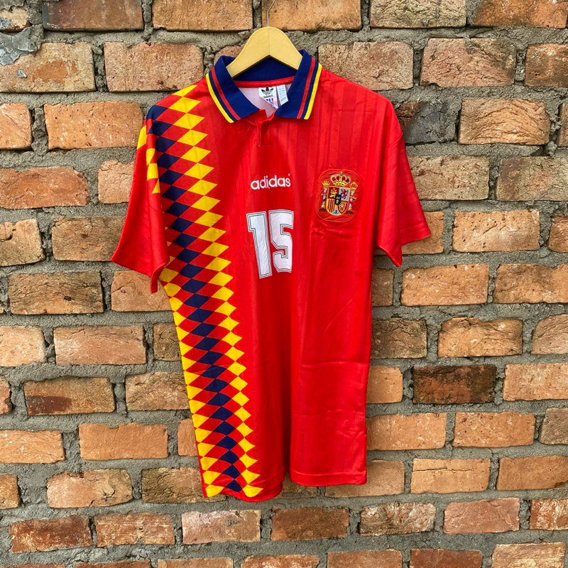 Jual jersey ADIDAS Originals Retro Spain Jersey (1994-96 Remake ...