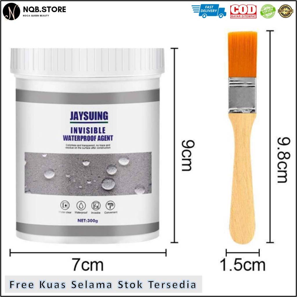 Jual NQB - LEM Oles ANTI BOCOR Transparan Jaisuing Cat Bening Perekat ...
