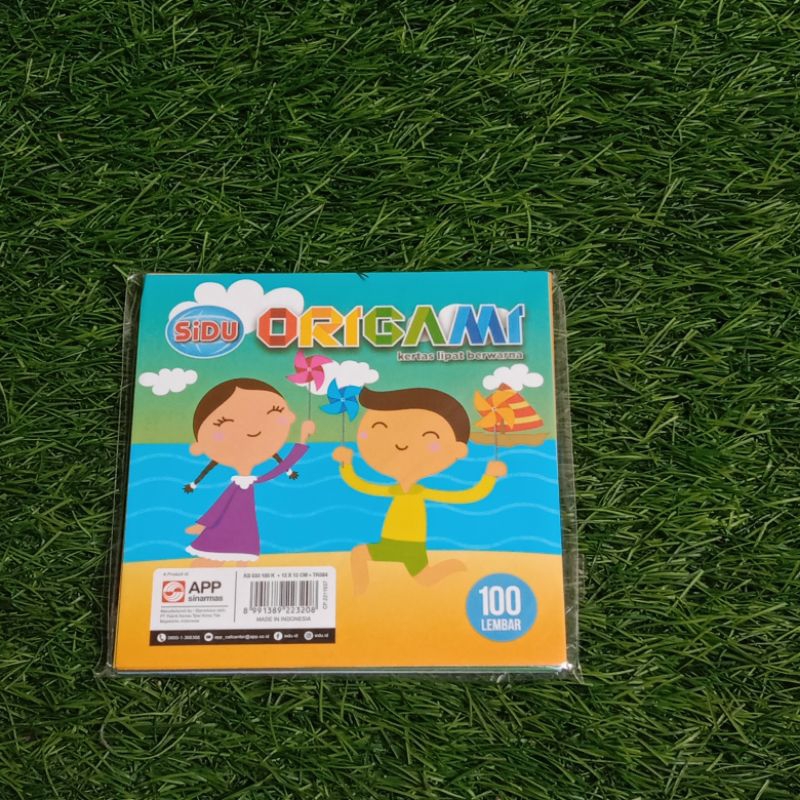Jual Kertas Origami Kecil Sidu Isi 100 Lembar / Kertas Lipat Ukuran ...
