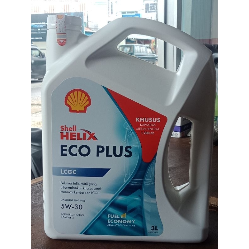 Jual SHELL ECO PLUS 5W-30 3L Original | Shopee Indonesia