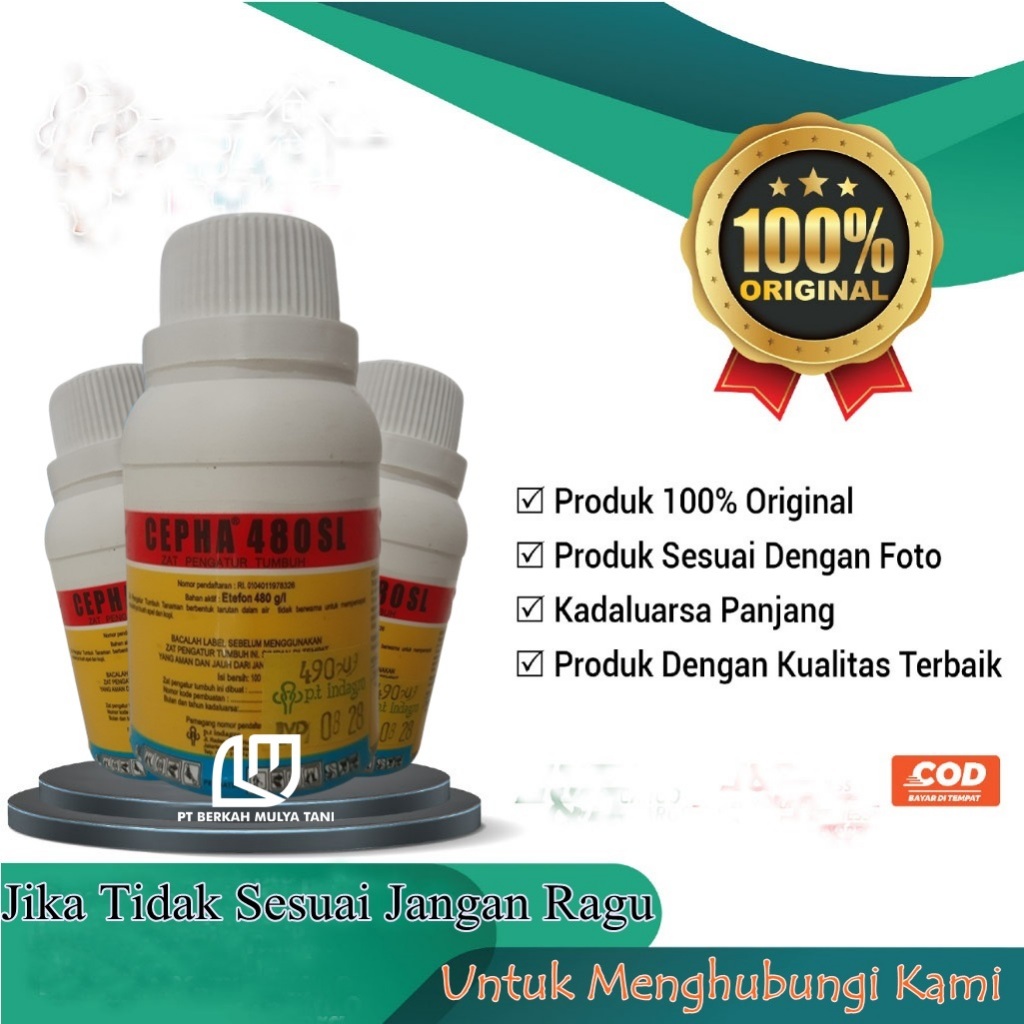 Jual Karbit Cair Cepha 480 SL Pematang Buah Zat Pengatur Tumbuh ( ZPT ...