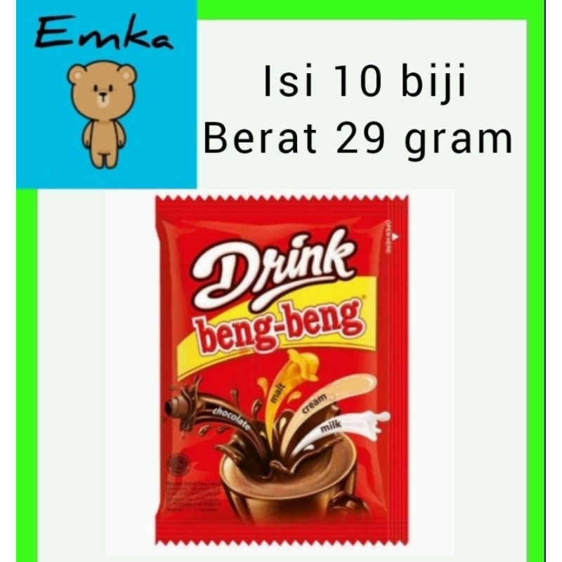 Jual beng beng drink berat 29 gram isi 10 biji | Shopee Indonesia