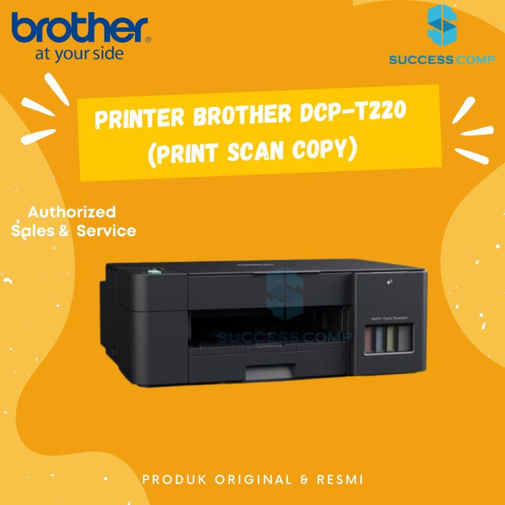 Jual PRINTER BROTHER DCP-T220 Print Scan Copy Garansi 3 Tahun | Shopee ...