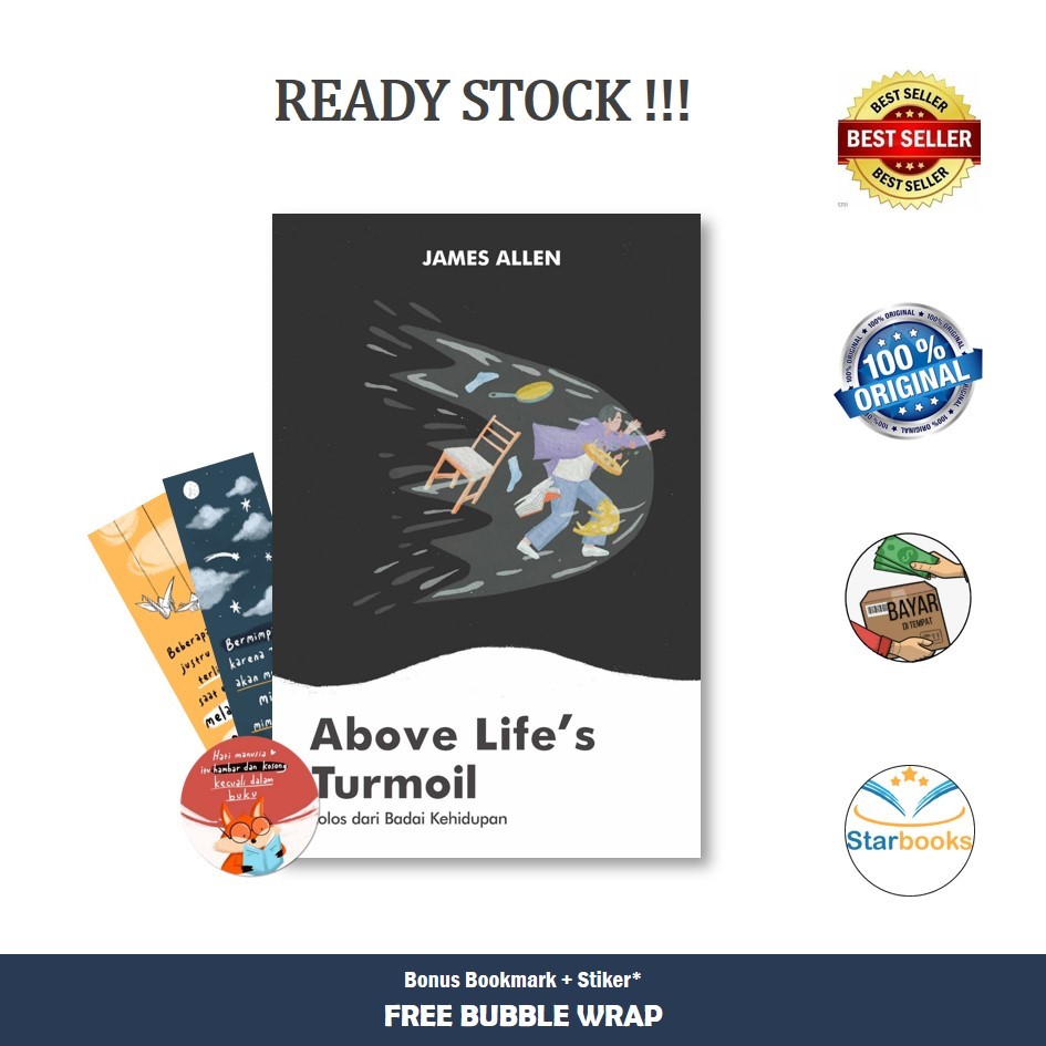 Jual Buku Above Life's Turmoil: Lolos Dari Badai Kehidupan - Second ...