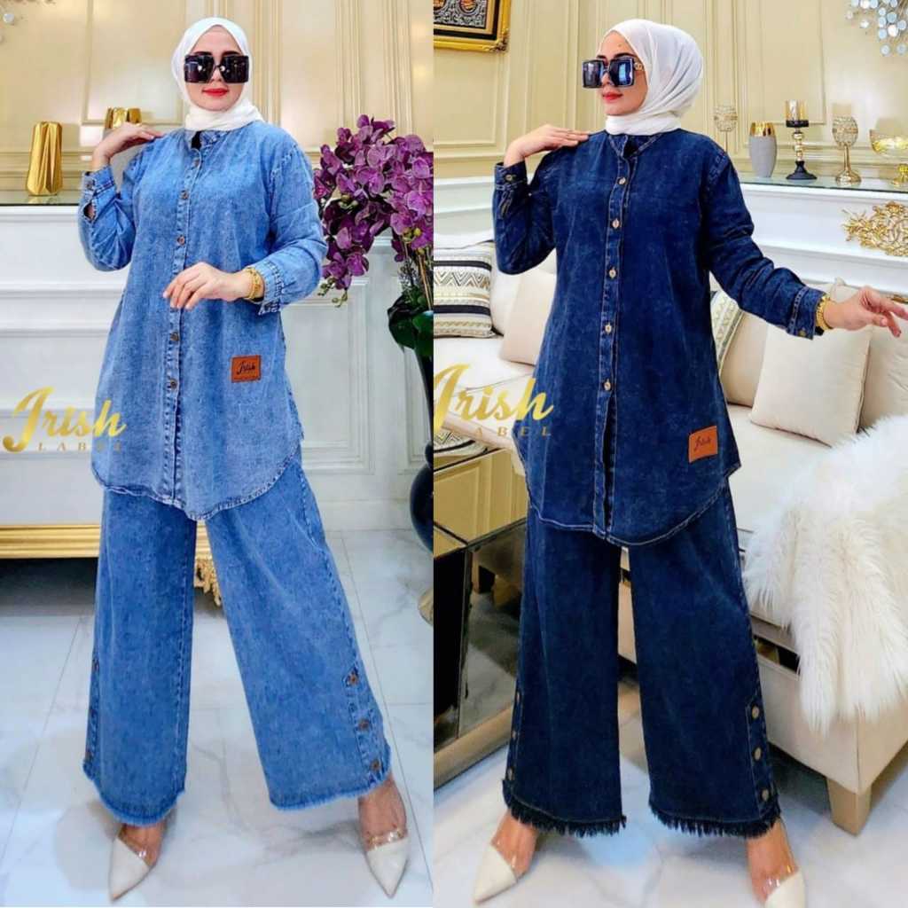 Jual LADY SET JEANS BY IRISH LABEL ORIGINAL | Shopee Indonesia