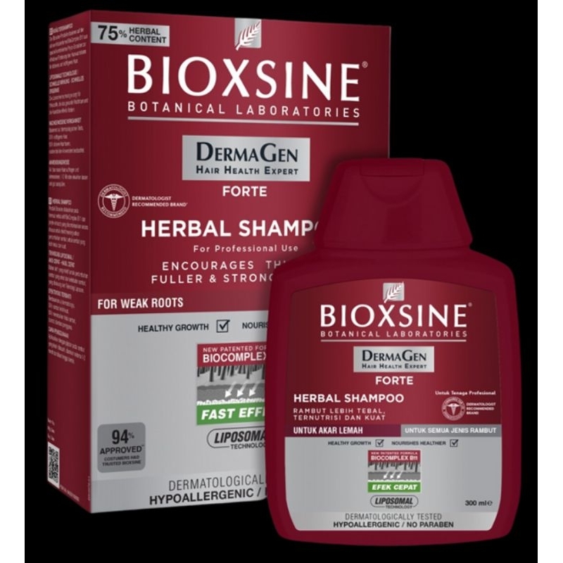 Jual SHAMPOO BIOXSINE DERMAGEN FORTE | Shopee Indonesia