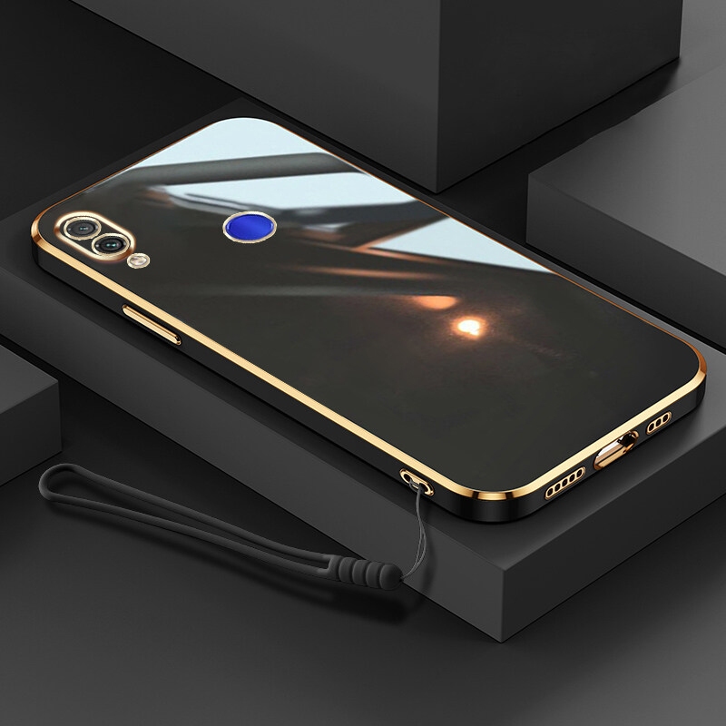 Jual Case Xiaomi Redmi Note 7, 7 Pro Casing Ultra Slim Luxury Square ...