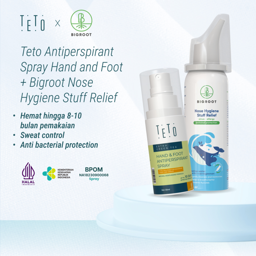 Jual TETO - Paket Bundling Teto Hand and Foot Spray 30ml yang ...