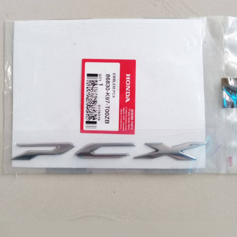Jual Emblem Honda PCX 150 Krom Original Honda | Shopee Indonesia