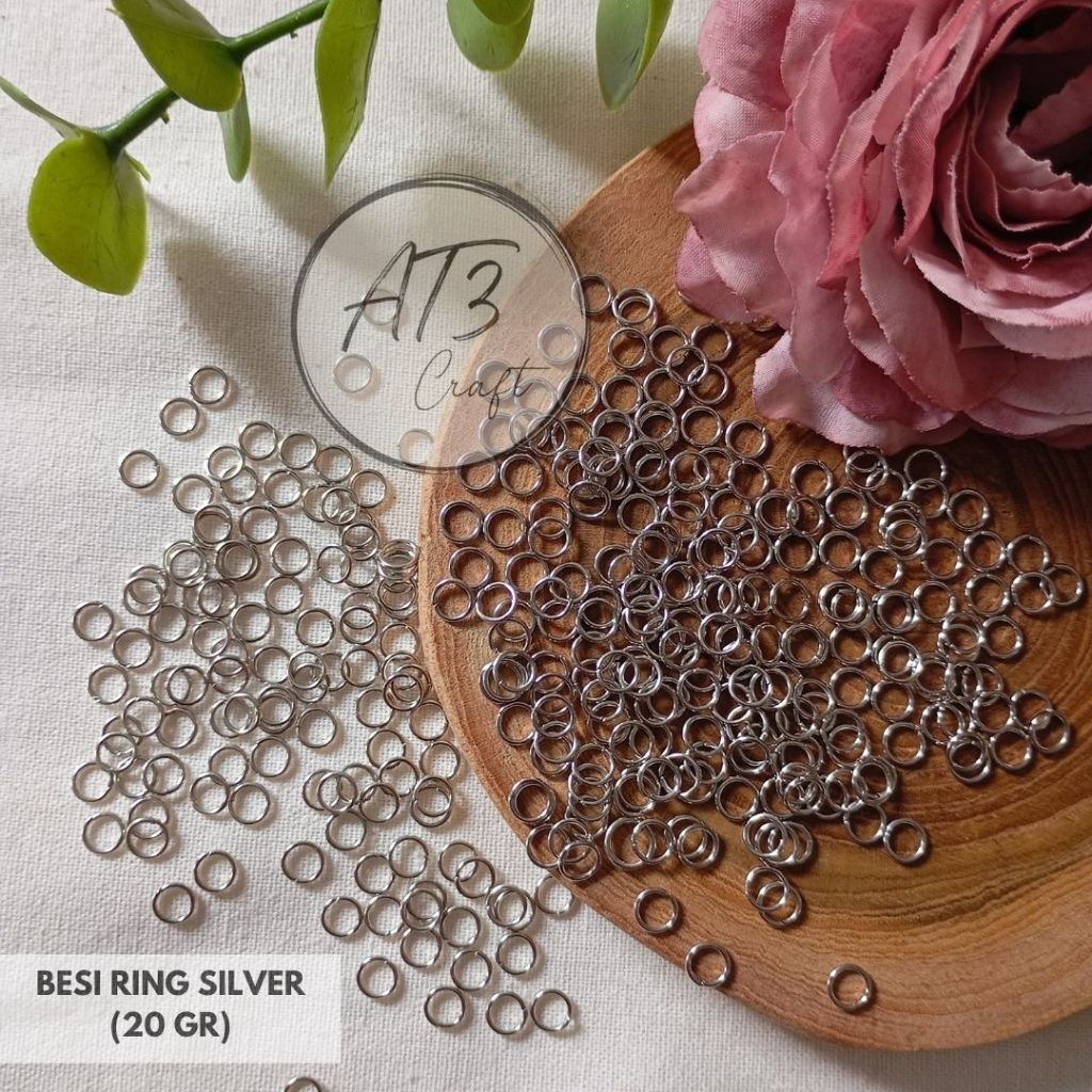 Jual [20 gram] 5, 6, 7 mm Ring O / Ring Besi Bulat / Ring Bulat Kecil ...