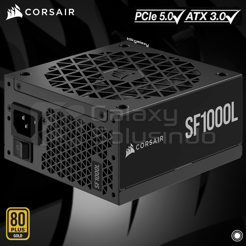 Jual Corsair SFX-L SF1000L 1000Watt PCiE5 Full Modullar 80 Plus Gold ...