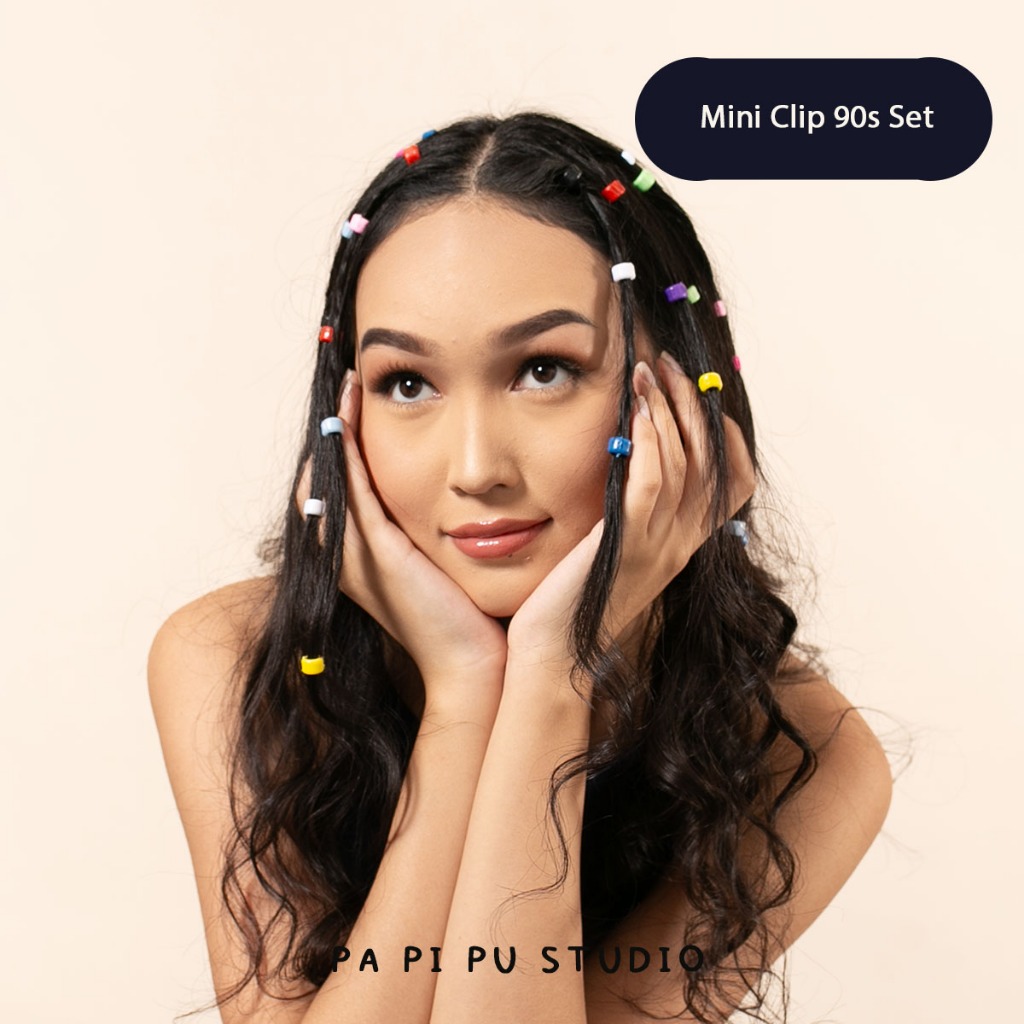 Jual Papipu studio Jepit Rambut Mini 90s set 20 pcs Jepit jadul ...