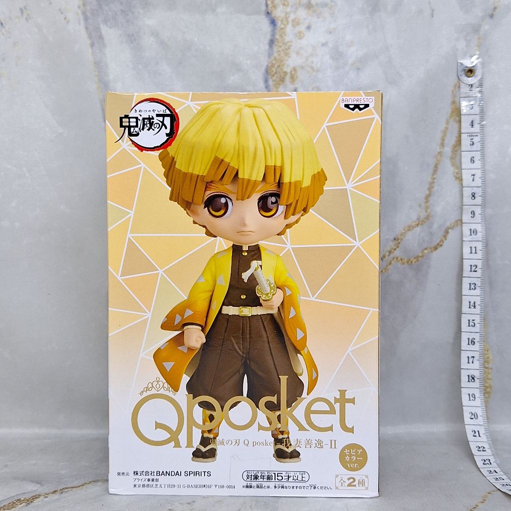 Jual Banpresto Zenitsu Agatsuma Qposket Versi B Figure Demon Slayer ...