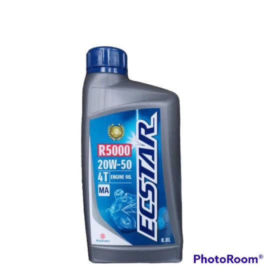 Jual Motor Oil Suzuki Ecstar R5000 20W-50 4T Engine Oil Ukuran 800ML ...