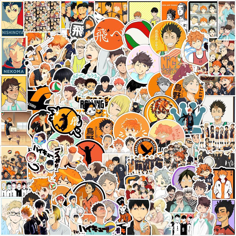 Jual Sticker stiker anime (10pcs) sticker tumbler laptop hp notebook ...