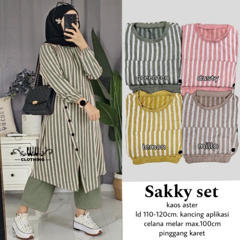 Jual SAKKY SET BY W&W | Shopee Indonesia