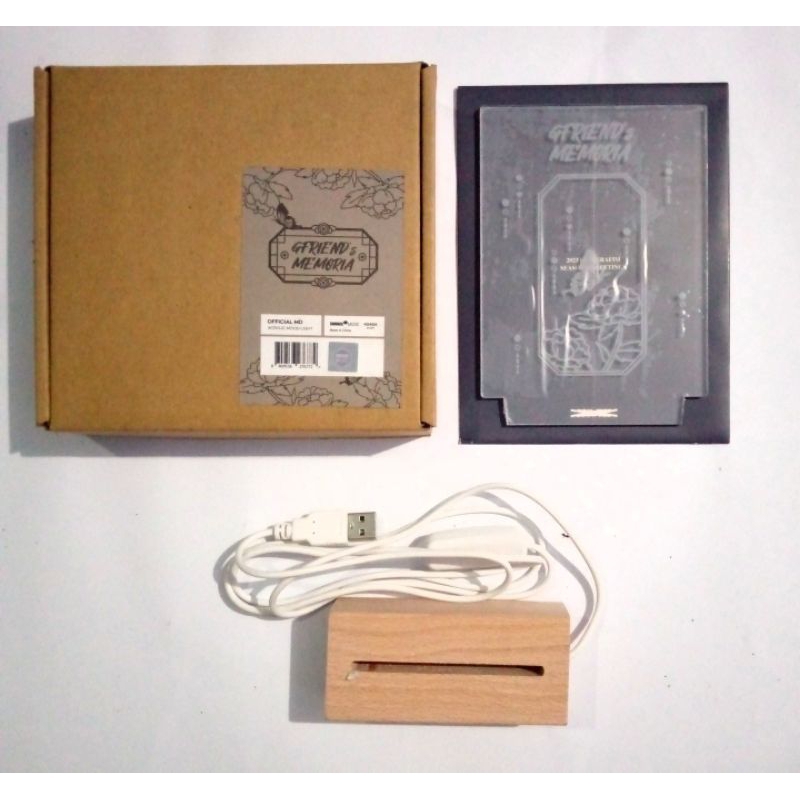 Jual Official Merchandise Gfriend Memoria Mood Lamp Akrilik | Shopee ...