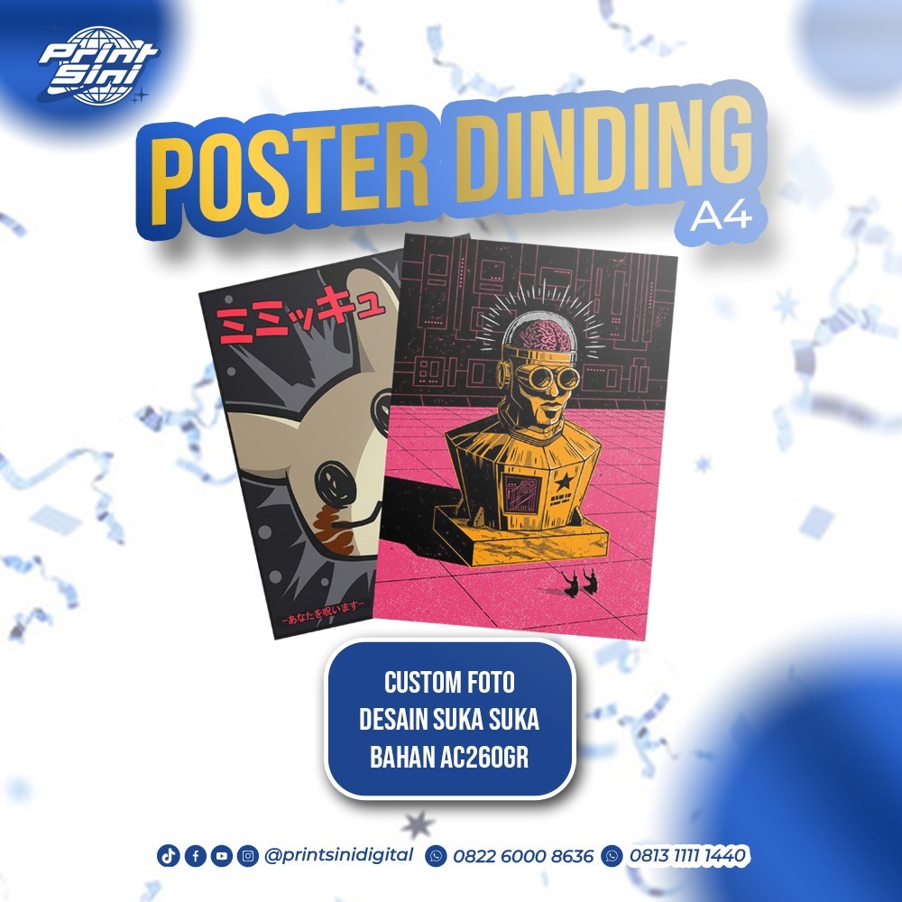 Jual POSTER DINDING / CUSTOM | Shopee Indonesia