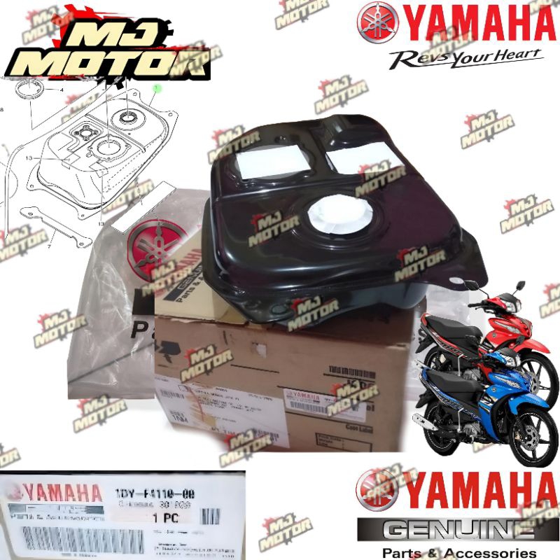Jual FULL TANK COVER TANGKI BENSIN JUPITER Z1 ORIGINAL YAMAHA 1DY-F4110 ...