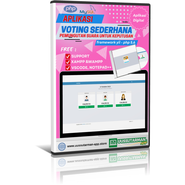 Jual Aplikasi Voting sederhana atau Pemilihan pemungutan suara untuk ...
