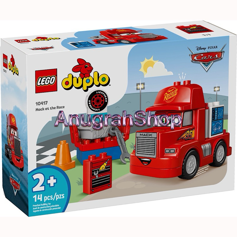 Jual LEGO 10417 DUPLO Mack at the Race | Shopee Indonesia