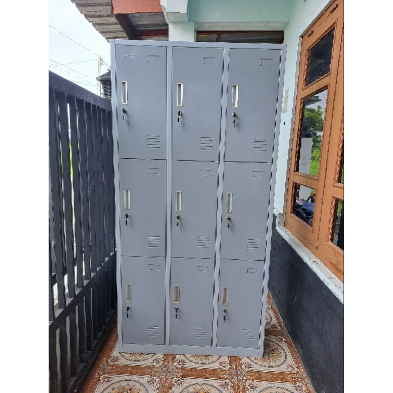 Jual Loker besi loker 12 pintu loker kantor | Shopee Indonesia